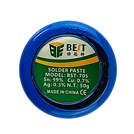 Solder Paste 50g Strong Adhesive Lead Free Silver With Silver Tin ...