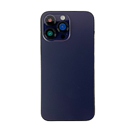 iPhone 14 Pro Max Back Housing w/Small Components Pre-Installed - No ...