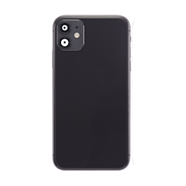 iPhone 11 Back Housing W/ Small Components Pre-Installed - No Logo ...