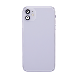 iPhone 11 Back Housing W/ Small Components Pre-Installed - No Logo ...