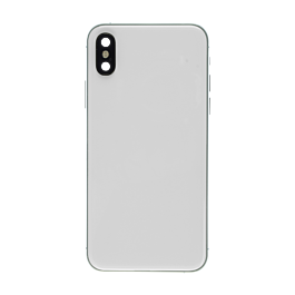 iPhone XS Silver Back Cover and Housing with Pre-installed Small ...