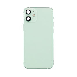 iPhone 12 Mini Back Housing W/ Small Components Pre-Installed - No Logo ...