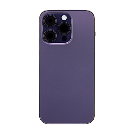 iPhone 14 Pro Back Housing w/Small Components Pre-Installed - No Logo ...