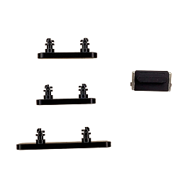 iPhone 12 mini Button Set (Power, Volume, Mute) - Black