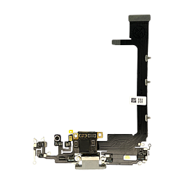 iPhone 11 Pro Max Charging Port Flex Cable - Silver