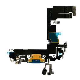 iPhone 13 Mini Charging Port Flex Cable - Sky Blue - (Premium)