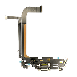 iPhone 13 Pro Max Charging Port Flex Cable Silver - (Premium)