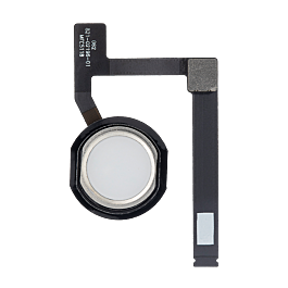 iPad Mini 5 Home Button With Flex - Silver