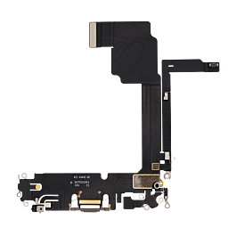 iPhone 15 Pro Max Charging Port Flex - Natural Titanium - Premium