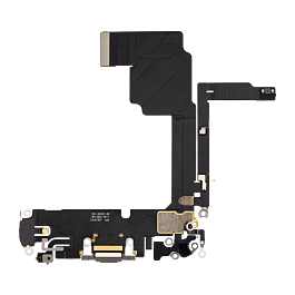 iPhone 15 Pro Charging Port Flex - Natural Titanium - Premium