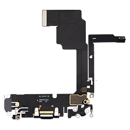 iPhone 15 Pro Charging Port Flex - Blue Titanium - Premium
