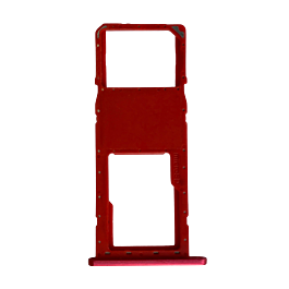 Samsung Galaxy A01 (A015 / 2020) Single Sim Card Tray - Red