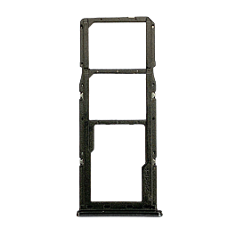 Dual Sim Card Tray Compatible For Samsung Galaxy A70 (A705 / 2019) (Black)