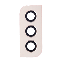 Samsung Galaxy S22 / S22 Plus Rear Camera Lens With Bezel Ring - Pink Gold