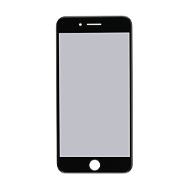 iPhone 7 Plus Black Glass Lens Screen, Frame, OCA and Polarizer ...