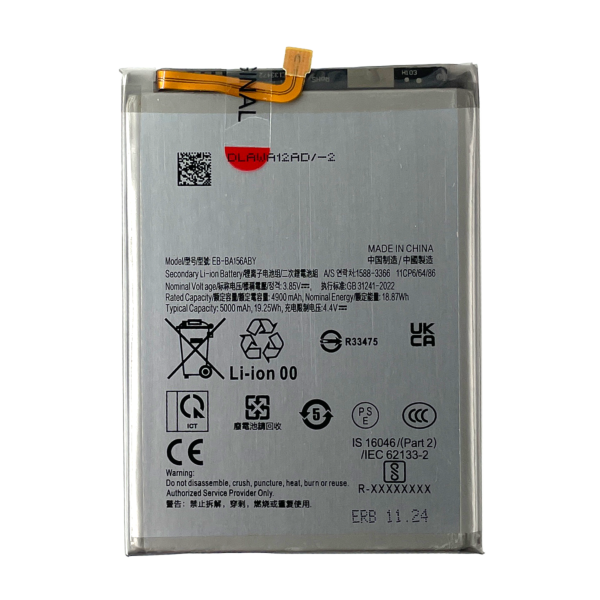 Samsung Galaxy A15 5G (A156/2023) Battery Replacement (EB-BA156ABY)