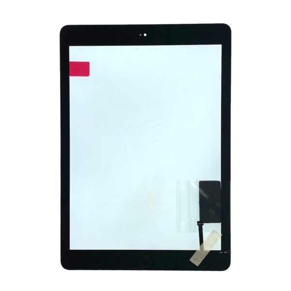 iPad Air Black Touch Screen with Home Button and Tesa Adhesive (Premium)