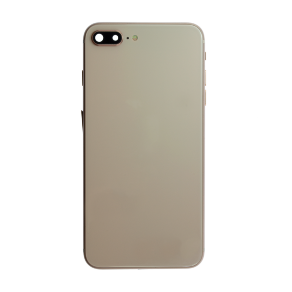 iPhone 8 Plus Gold Glass Back Cover with Housing and Pre-installed ...
