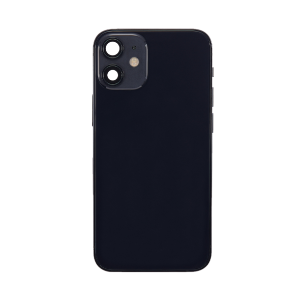 iPhone 12 Mini Back Housing W/ Small Components Pre-Installed - No Logo ...