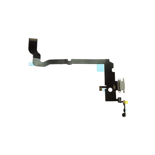 iPhone XS Max Silver Charging Port Flex Cable