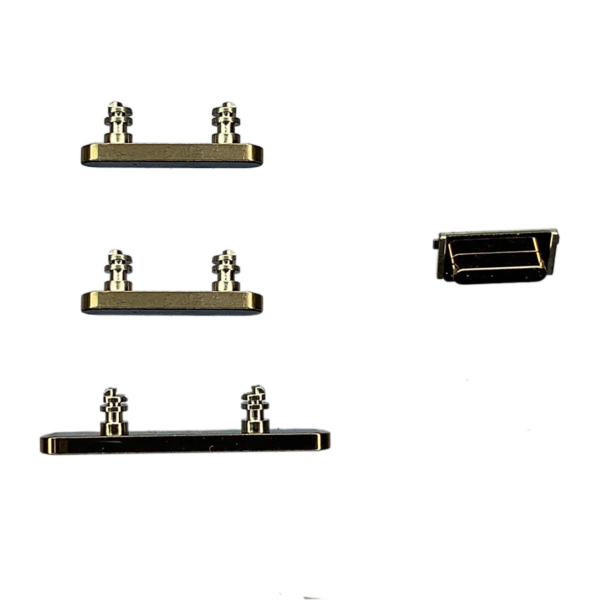 iPhone 12 Pro / Pro Max Button Set (Power, Volume, Mute) - Gold