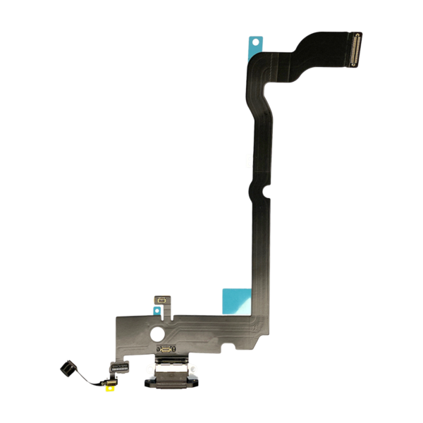 iPhone XS Max Charging Port Flex Cable - Space Gray (Premium)