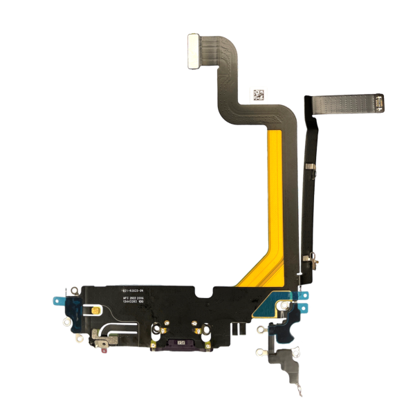 iPhone 14 Pro Max Charging Port Flex Cable - Deep Purple - Premium