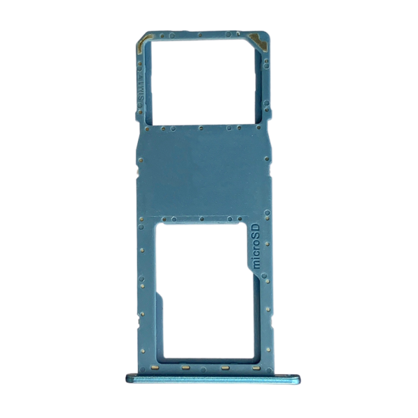 Samsung Galaxy A01 (A015 / 2020) Single Sim Card Tray - Blue