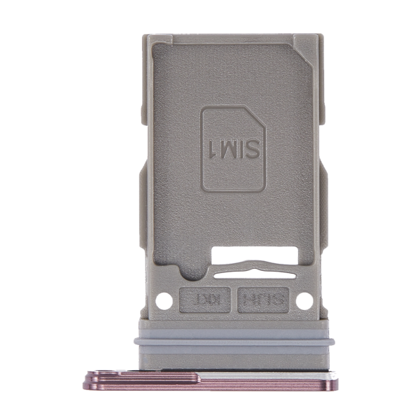 Samsung Galaxy S22 Ultra 5G Single Sim Card Tray - Burgundy