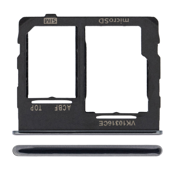 Single Sim Card Tray Compatible For Samsung Galaxy A32 5G (A326 / 2021) (Awesome Black)