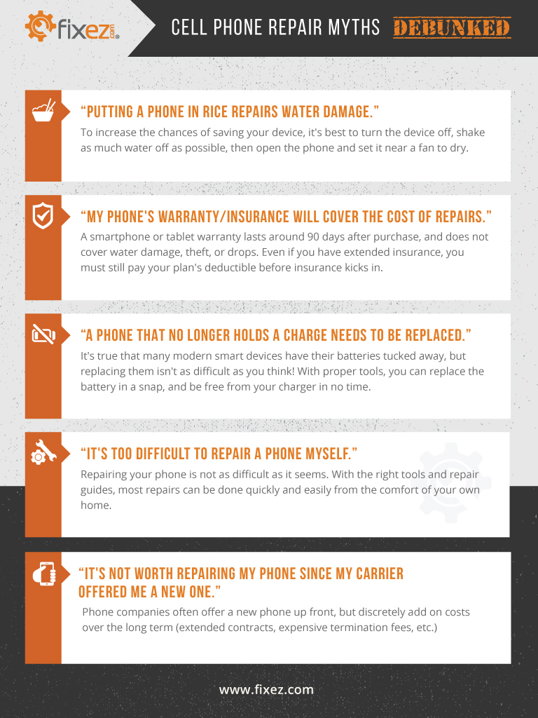 Does Rice Fix Water Damage? Cell Phone Repair Myths Debunked
